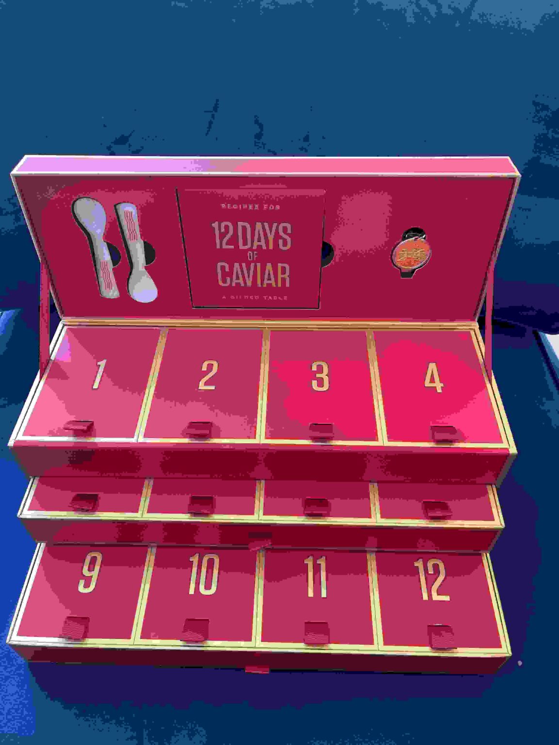 Caviar Co's 12 Days of Caviar box | Christina Mueller