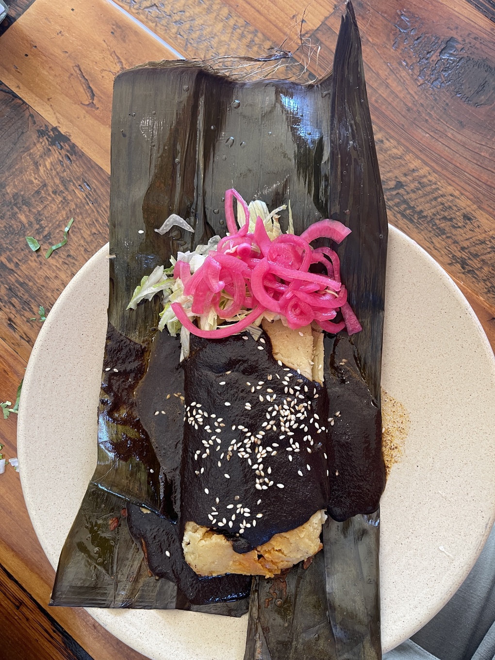 Sonoma Eats Mexican restaurant in Sonoma–tamale Oaxaqueño | Christina ...